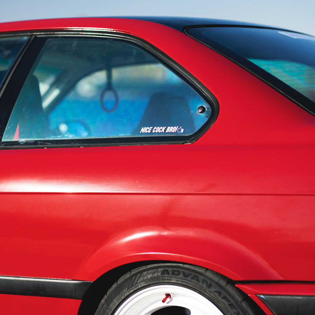 Nice C*ck Bro! Decal – Spamsubie