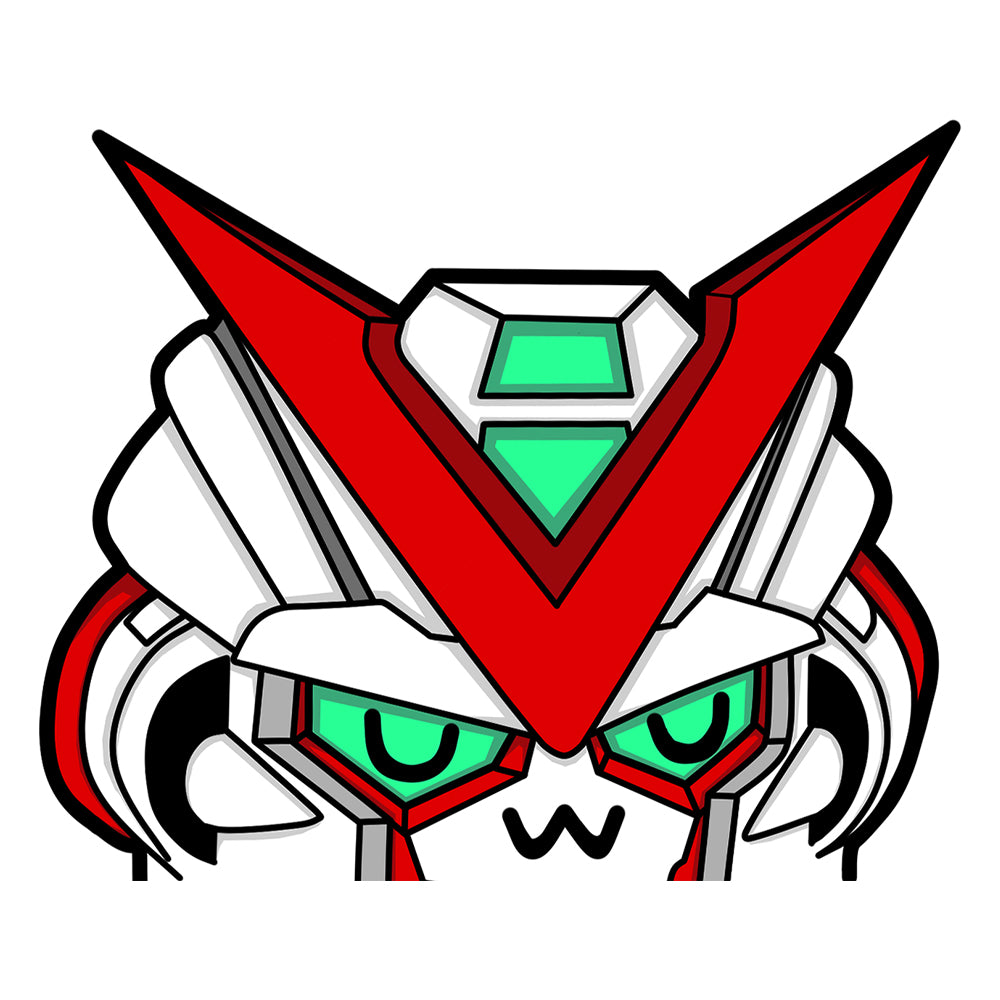 UWU Red Frame Sticker – Spamsubie